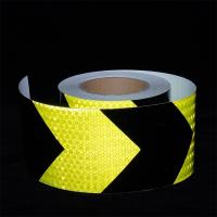 China White Back Glue Crystal Color PVC Lattice Reflective Film Bicycle Outline Warning Sign Sticker Reflective Tape for sale