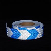 China Crystal Lattice Reflective Film Self Adhesive Warning Reflective Sheeting for sale