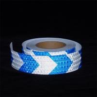 China Self Adhesive Reflective Film Traffic Safety Vehicle Reflective Warning Tape for sale