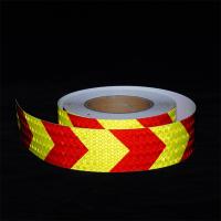 China Self Adhesive Reflective Film Traffic Safety Vehicle Reflective Warning Tape for sale