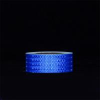 China Custom PVC Crystal Lattice Truck Reflective Radium Tape Stickers White Yellow Red Green Blue for sale