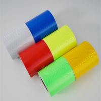 China PVC Crystal Lattice Reflective Conspicuity Warning Tape for Safety Marking for sale