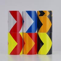 China High Visibility Reflective Warning Tape Sticker For Vehicle Pillar Industrial Marking for sale