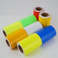 China PVC Crystal Lattice Reflective Conspicuity Warning Tape for Safety Marking for sale