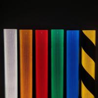 China High Intensity Self Adhesive Road Sign Reflective Sheeting Vinyl Film For Night Outdoor Safety for sale