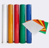 China High Intensity PET Reflectorized Vinyl Translucent Reflective Vinyl Sheeting for sale