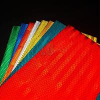 China Acrylic High Intensity Prismatic Reflective Vinyl For Traffic Signs Self Adhesive for sale
