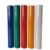 China Acrylic Tearable Easy Opration Weather-resistant Reflective Road Sign Materials for sale