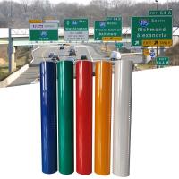 China Radium Micro Prismatic Reflective Sheeting High Visibility for sale