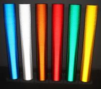 China Prismatic Reflective Sheeting Vinyl Film PET Material Reflective Sticker for sale
