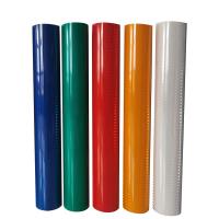 China High Intensity Permanent Radium Reflective Vinyl Sheeting For Traffic Sign for sale