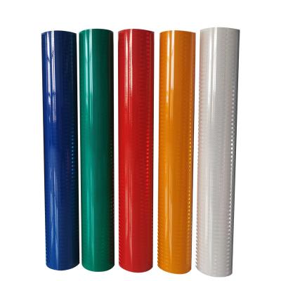 China High Intensity Permanent Radium Reflective Vinyl Sheeting For Traffic Sign for sale
