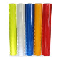 China High Strength Reflective Prismatic Vinyl Sheet Yellow Custom for sale