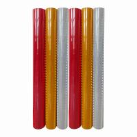 China High Visibility Metalized Prismatic Reflective Sheeting for Truck Vehicle Mark for sale
