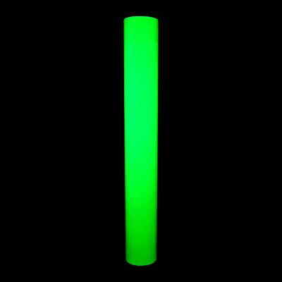 China Photoluminescent Self Adhesive Vinyl Glow In The Dark Permanent Vinyl Film Roll For Outdoor for sale