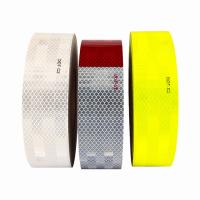 China ODM Red White DOT Reflective Tape Self Adhesive Weather resistant for sale