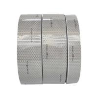 China Adhesive PET Marine SOLAS Reflective Tape Fabric Based for sale