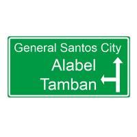 China Custom Green Motorway Highway Sign Symbols Traffic Main Road Signages for sale