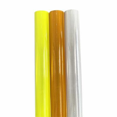 China ODM Tearable Diamond Reflective Sheeting Vinyl Rolls for sale