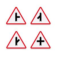 China Waterproof Warning Reflective Safety Signs Custom Printable 1mm for sale