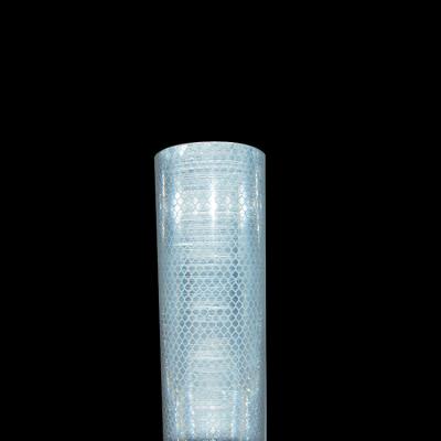 China OEM Prismatic Silver Reflective Vinyl Sheeting Printable For Signboard for sale