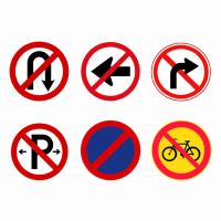 China UV Protected and Waterproof Road Danger Safety Warning Reflective Signs for sale