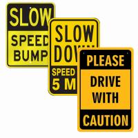 China UV Protected and Waterproof Road Danger Safety Warning Reflective Signs for sale
