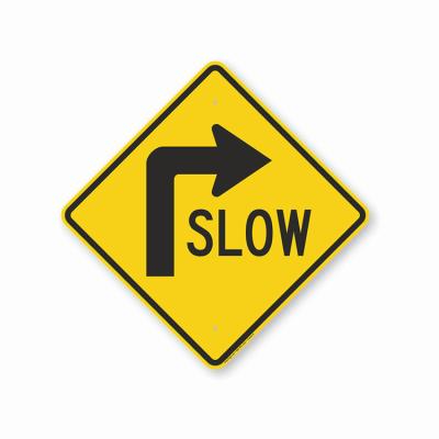 China Square Road Safety Pedestrian Crossing Symbol Reflective Traffic Signs for sale