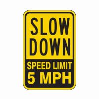 China Rectangle Arrow Reflective Safety Signs Slow Moving Compulsory Road Sign for sale