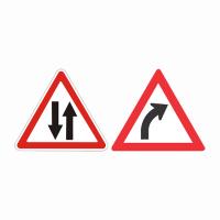 China ODM Safety Warning Stop Sign Reflective Aluminum Sign Blanks For Highway Pedestrians for sale