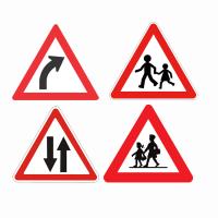 China Speed Limit Retro Reflective Signs Stop Traffic Symbol Round shape for sale