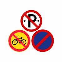 China Square Road Safety Pedestrian Crossing Symbol Reflective Traffic Signs for sale