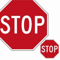 China OEM Metal Aluminum Slow Kids Reflective Road Street Signage Safety Traffic Sign Board for sale