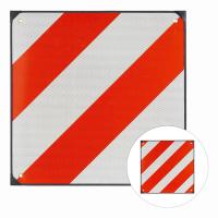 China Vehicle Reflective Marking Warning Plate Sign Reflective Rear Marking Plate for Italy Spain for sale