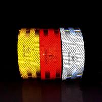 China White Yellow Red Acrylic Material ECE 104R Reflective Tape Sticker For Cars for sale