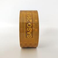 China Aluminized Yellow SASO 2913 Conspicuity Reflective Sticker Tape For Truck Trailer for sale
