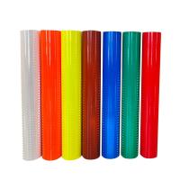 China Free Sample Self Adhesive Road Sign HIP Reflective Film Sheets Vinyl Roll for sale