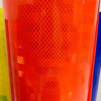 China White Yellow Red Green Blue Orange Colorful Prismatic Reflective Sheeting Film For Road Traffic Signs for sale