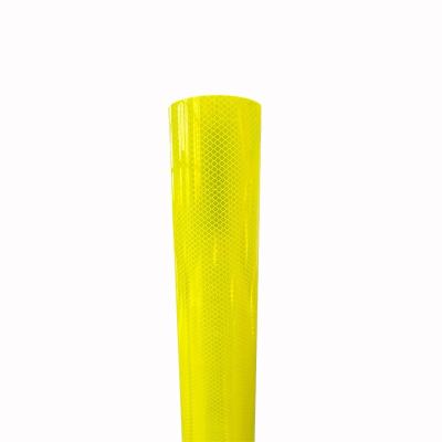 China Wide Angularity Self Adhesive High Visibility Diamond Reflective Sheeting for Highway Signs for sale