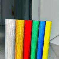 China 10 Years Diamond Grade Retro Reflective Sheeting Film Vinyl For Warning Sign for sale
