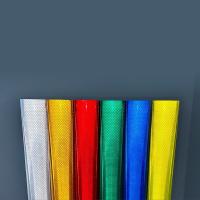China Printable Acrylic Diamond Grade Reflective Sheeting For Traffic Safety Signs for sale