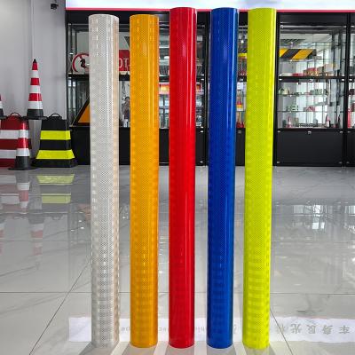 China Release Liner Supported Prismatic Reflective Film For Conspicuity Markings for sale