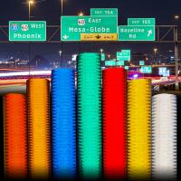 China 1.22*45.72m Engineering Grade Prismatic Reflective Film EGP Reflective Sheeting for sale
