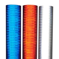 China 1.22*45.72m Retro Micro Prismatic EGP Reflective Sheeting Film for sale