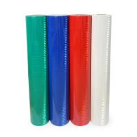 China Self Adhesive Printable PET Traffic Safety Prismatic Reflective Sheeting for sale