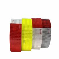 China Waterproof Micro Prismatic Conspicuity DOT C2 Reflective Tape for Truck for sale