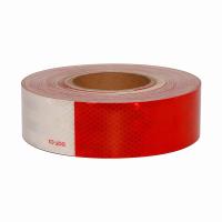 China High Durability  Dot C2 Vehicle Reflective Tape PMMA Reflective Sticker on Trucks for sale