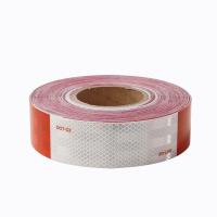 China Acrylic Prismatic DOT C2 Reflective Tape Reflective Sticker For Trucks for sale
