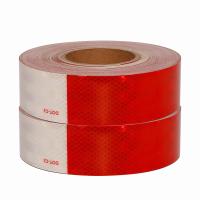 China Prismatic Auto DOT C2 Approved Reflective Conspicuity Tape For Vehicle Self Adhesive for sale