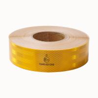 China PET Prismatic ECE 104R Reflective Tape Reflective Sticker For Vehicle Truck for sale